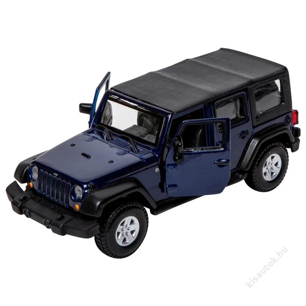 BURAGO - 1/32 - JEEP WRANGLER UNLIMITED RUBICON - KÉSZ AUTÓMODELL