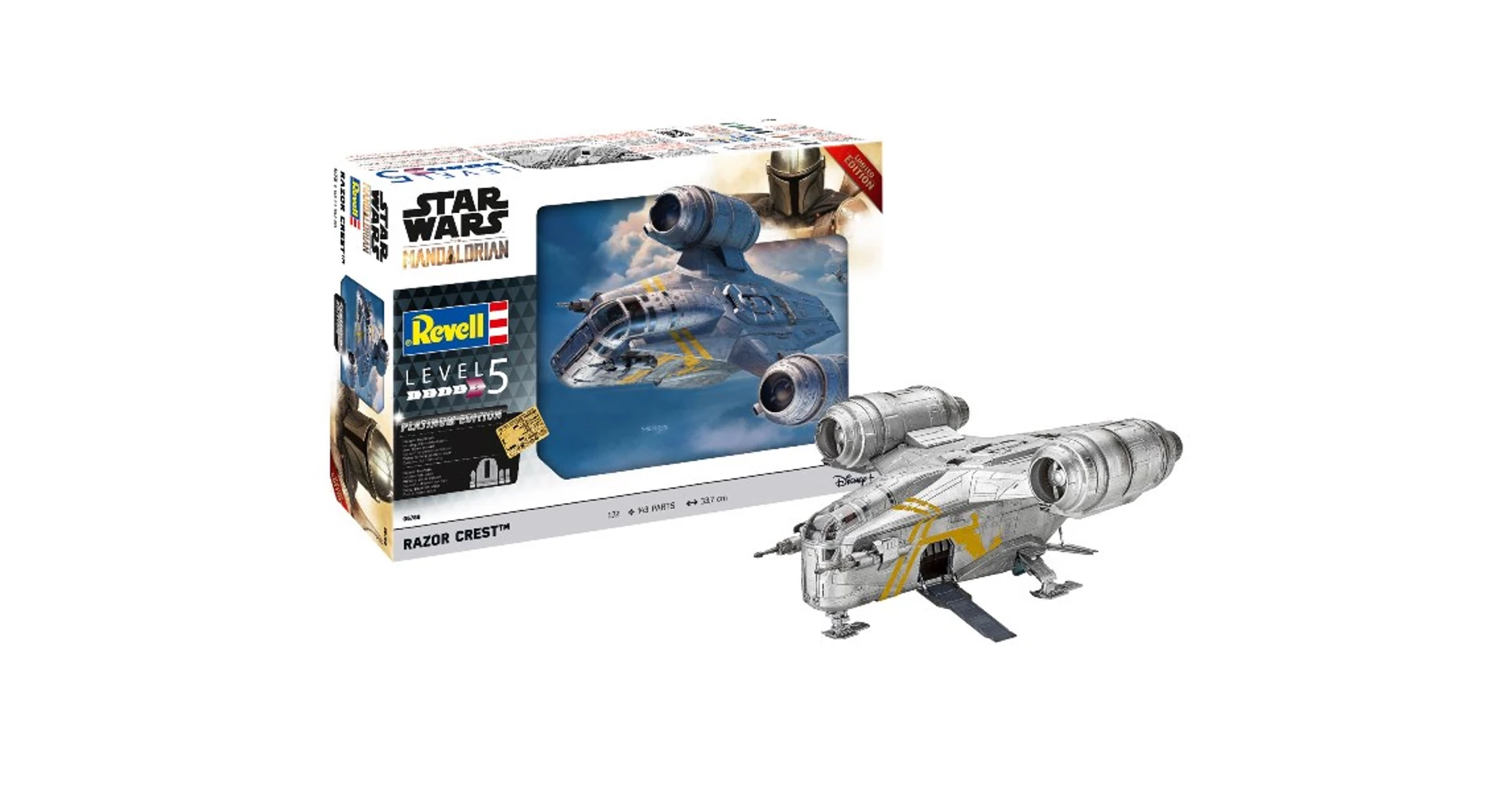 Revell 1:72 Star Wars The Mandalorian: Razor Crest Limited Platinum ...