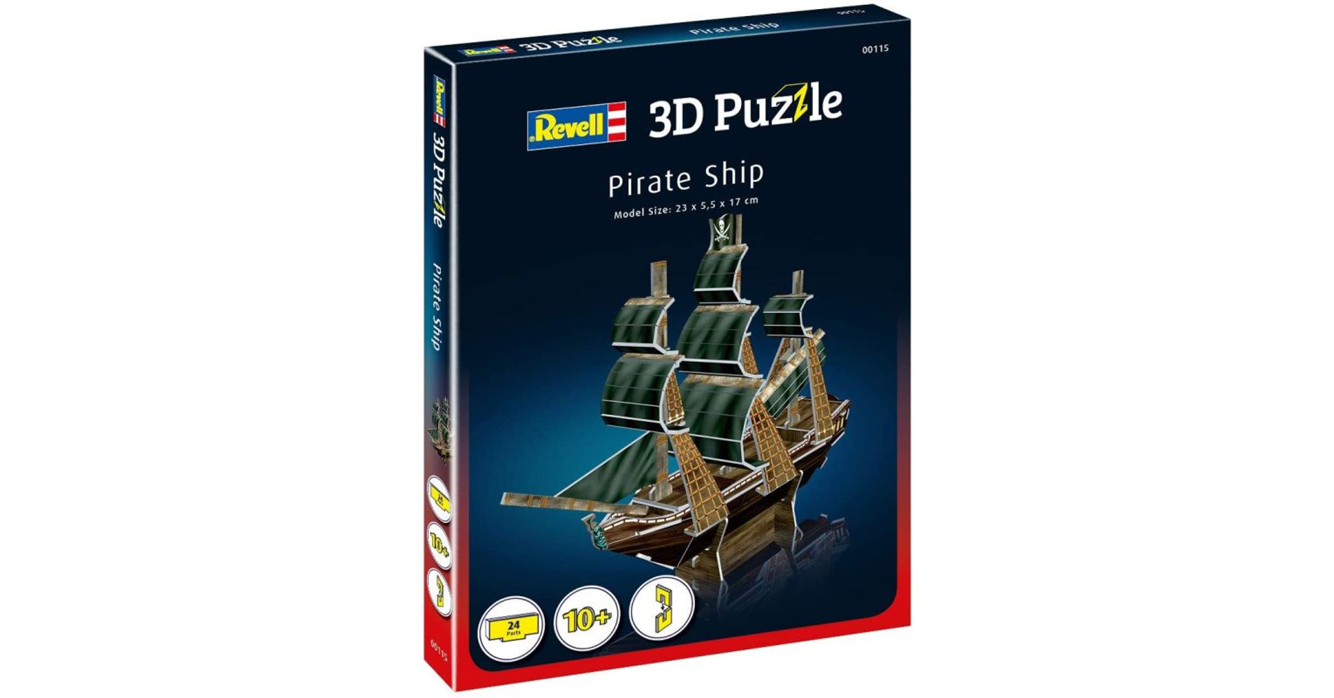 Revell Kalózhajó mini 3D puzzle - 3D PUZZLE
