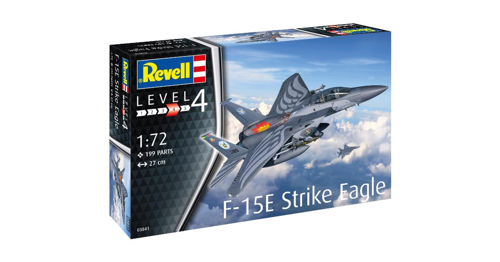 Revell 1:72 F-15E Strike Eagle repülő makett - MAKETT REPÜLŐGÉP
