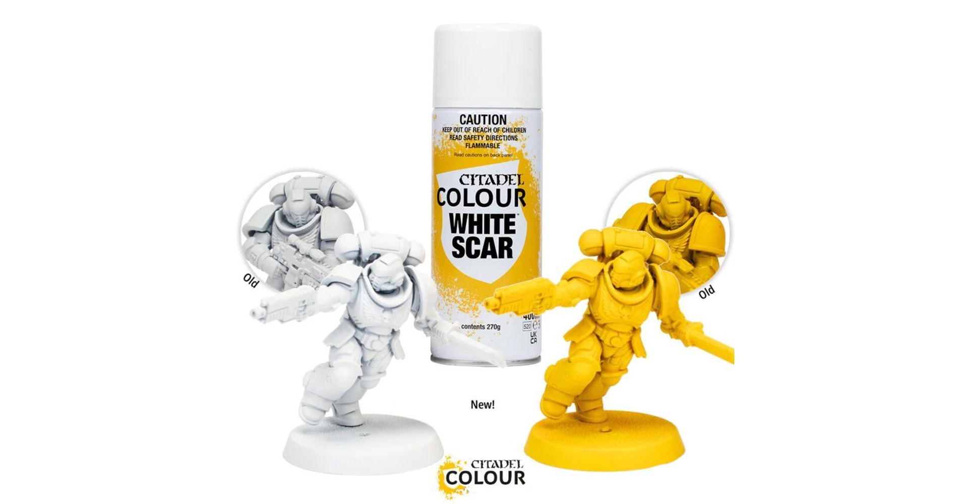 Citadel White Scar Spray Paint alapozó 400ML - ALAPOZÓK