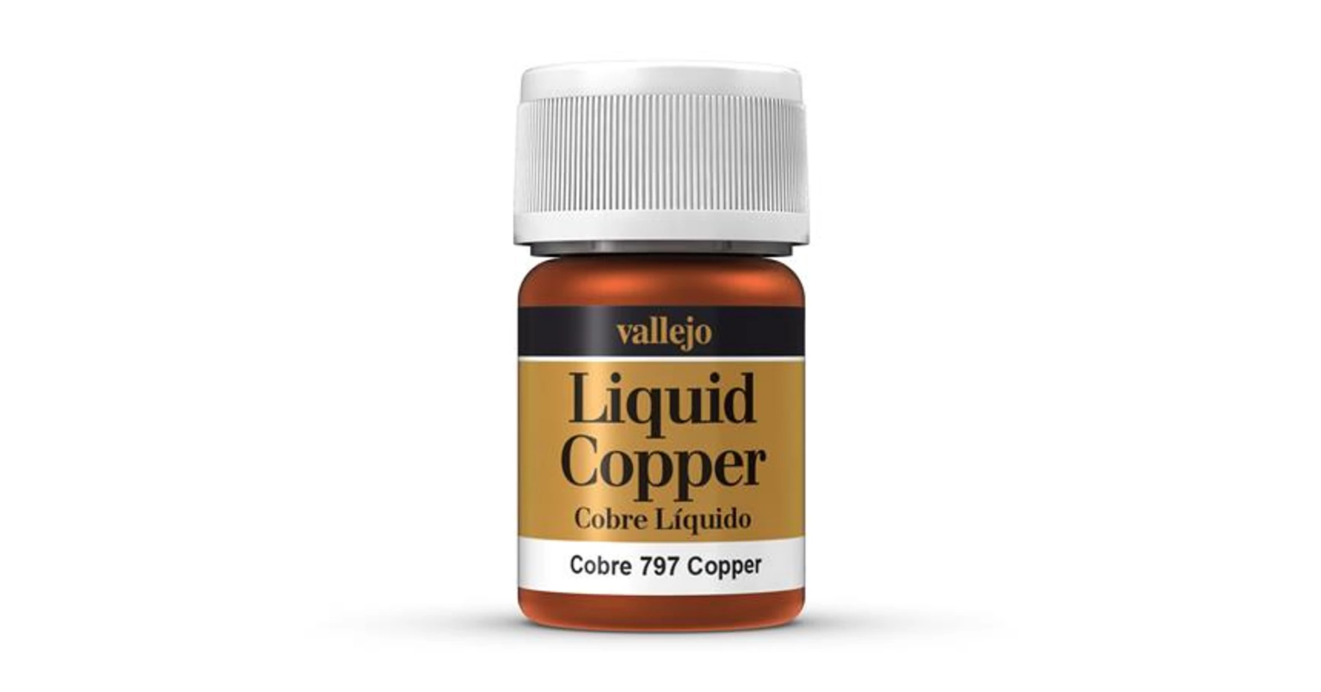 70797 Liquid Gold - Copper (Alcohol Based) - VALLEJO MODEL COLOR FESTÉKEK