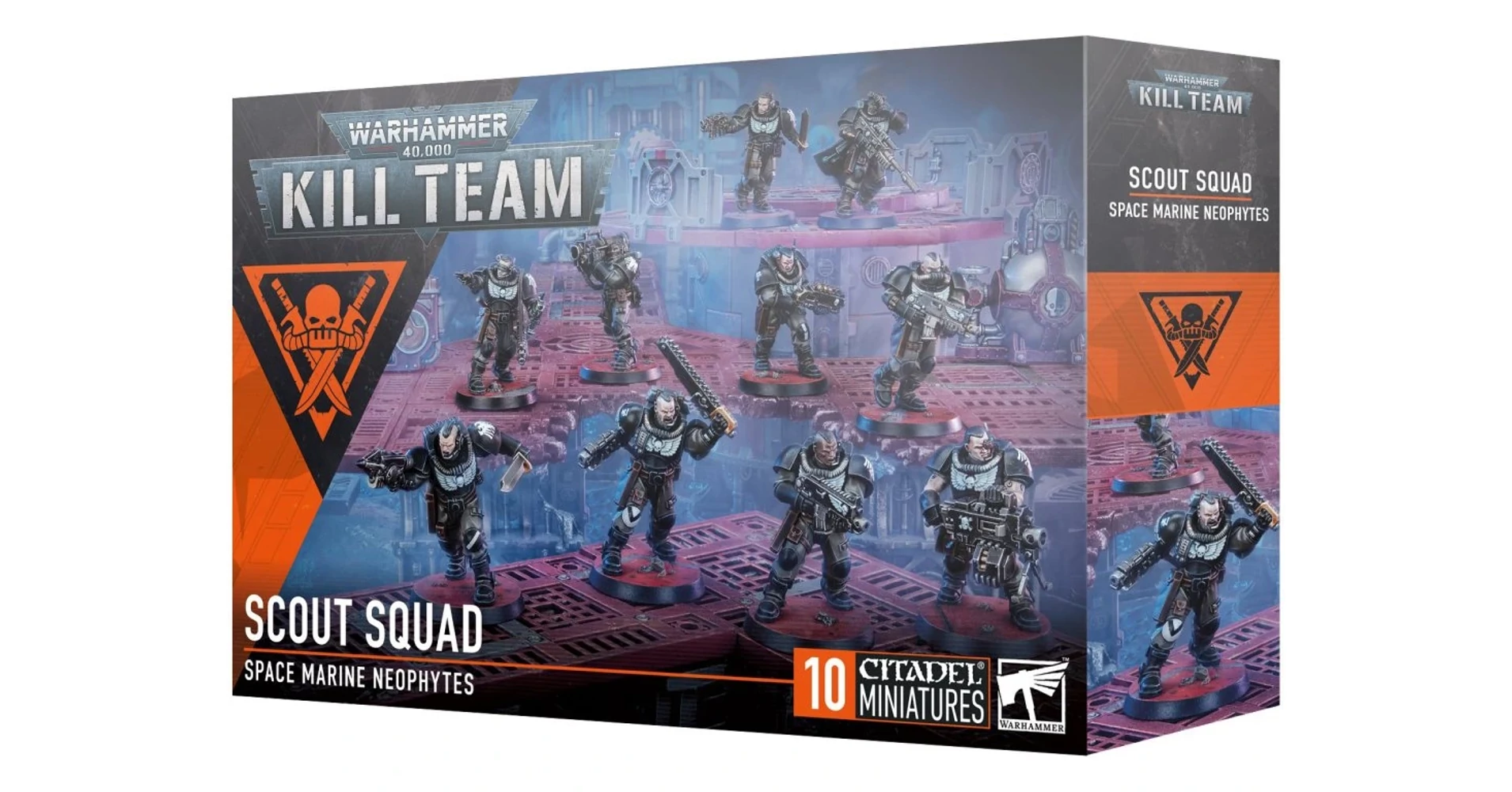 Kill Team: Space Marine Neophytes Scout Squad - WARHAMMER 40K